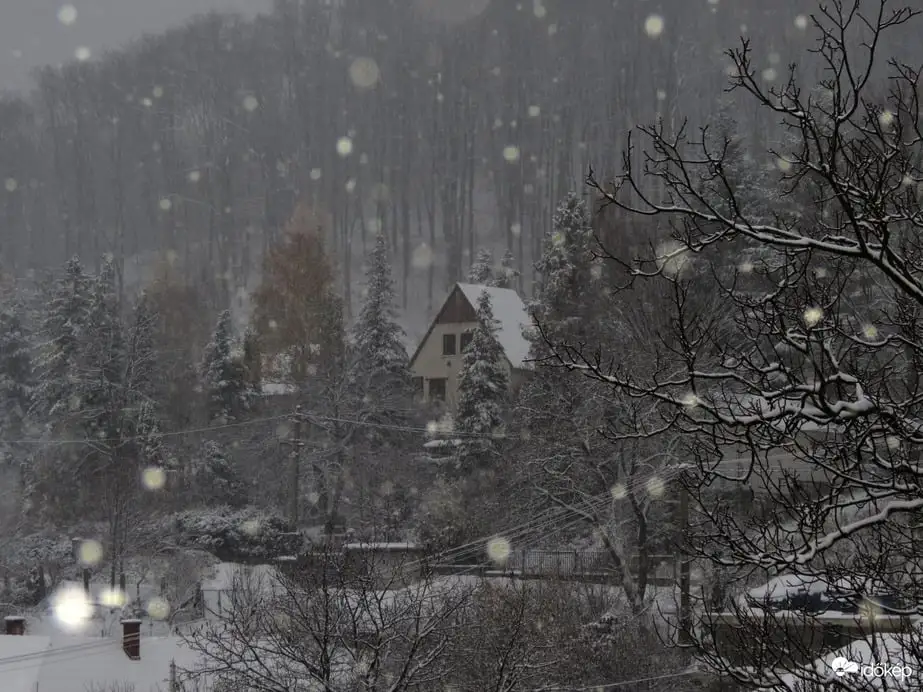 Part of Hungary covered in thick snow: here is what to expect ...